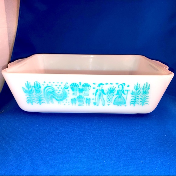 Pyrex | Dining | Vintage Pyrex Amish Butterprint 5 Qt Refrigerator Dish ...